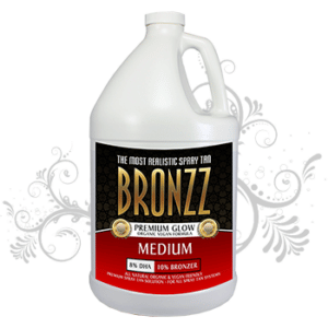 Bronzz Medium Dark Organic Tanning Solution | spray tan solution