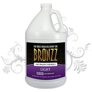 Bronzz light spray tan solution | Light airbrush tanning solution sale