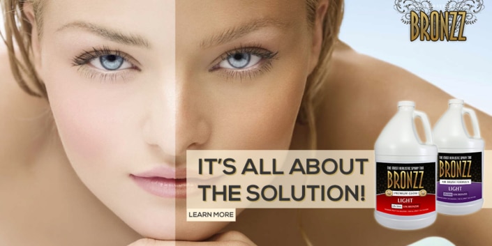 Clear Spray Tan Solution | Best clear spray tanning solution